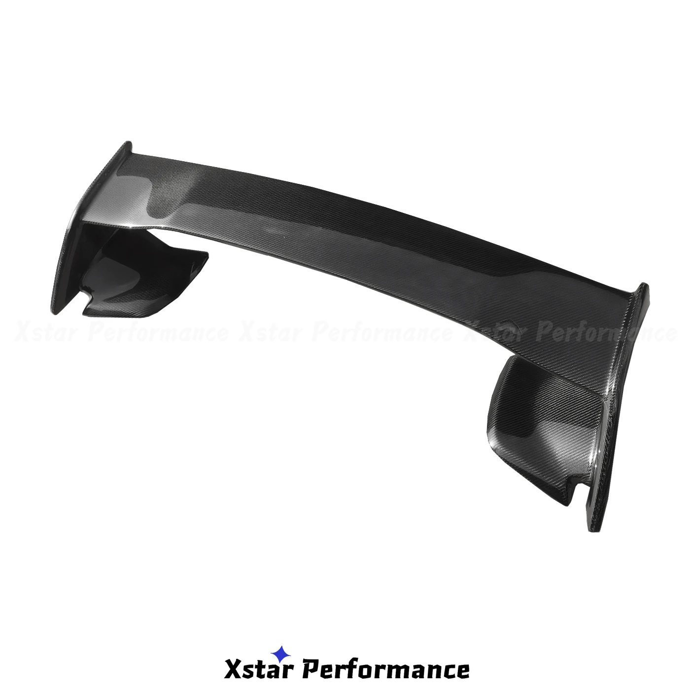 OEM Style Carbon Fiber Rear Spoiler for Subaru Impreza 10 Sti GVF GVB ...