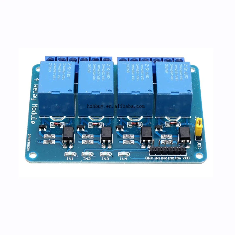 4 Channel Relay Dc 5v Relay Shield Module Control Board With Optocouple ...