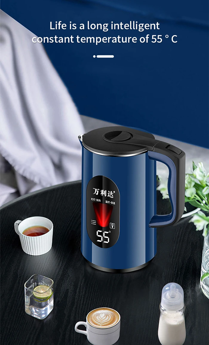 3L Electric Kettle with LED Display - Smart Boiling Solution