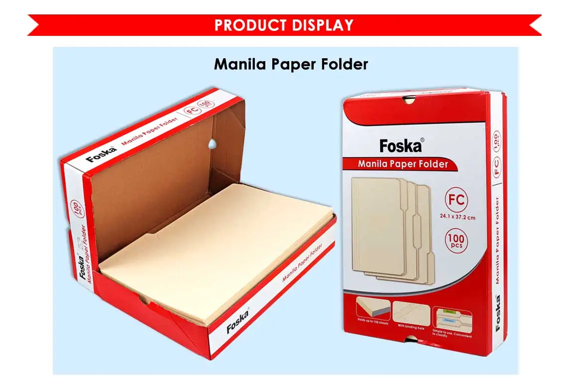 A4 & Fc Size Manila Paper File Folder - Buy Paper File Folder,Manila ...