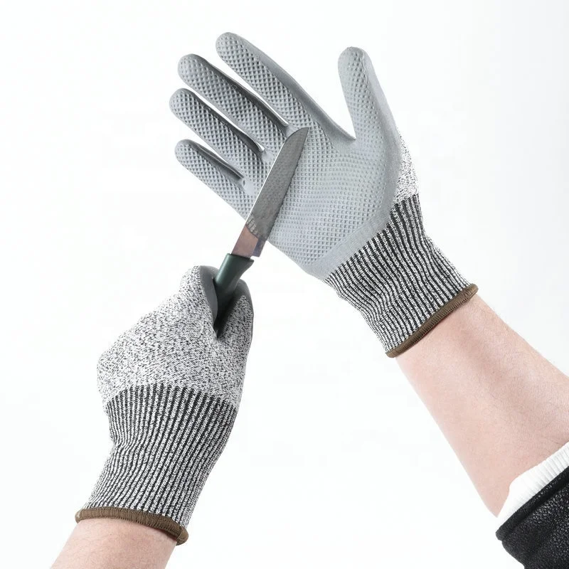 Wholesale Hppe Liner Pu Coated Anti Cut Resistant Level 5 Industrial ...