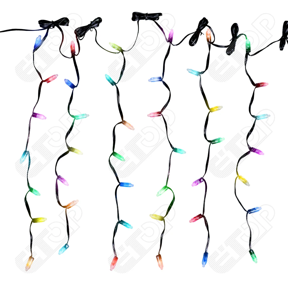 ETOP Icicle LED Pixel Lights - Transform Your Christmas