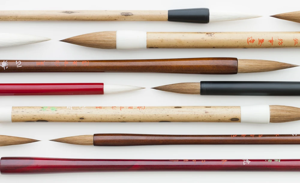 Wholesale Japanese Kumano Calligraphy Painting Brushes School Supply ...