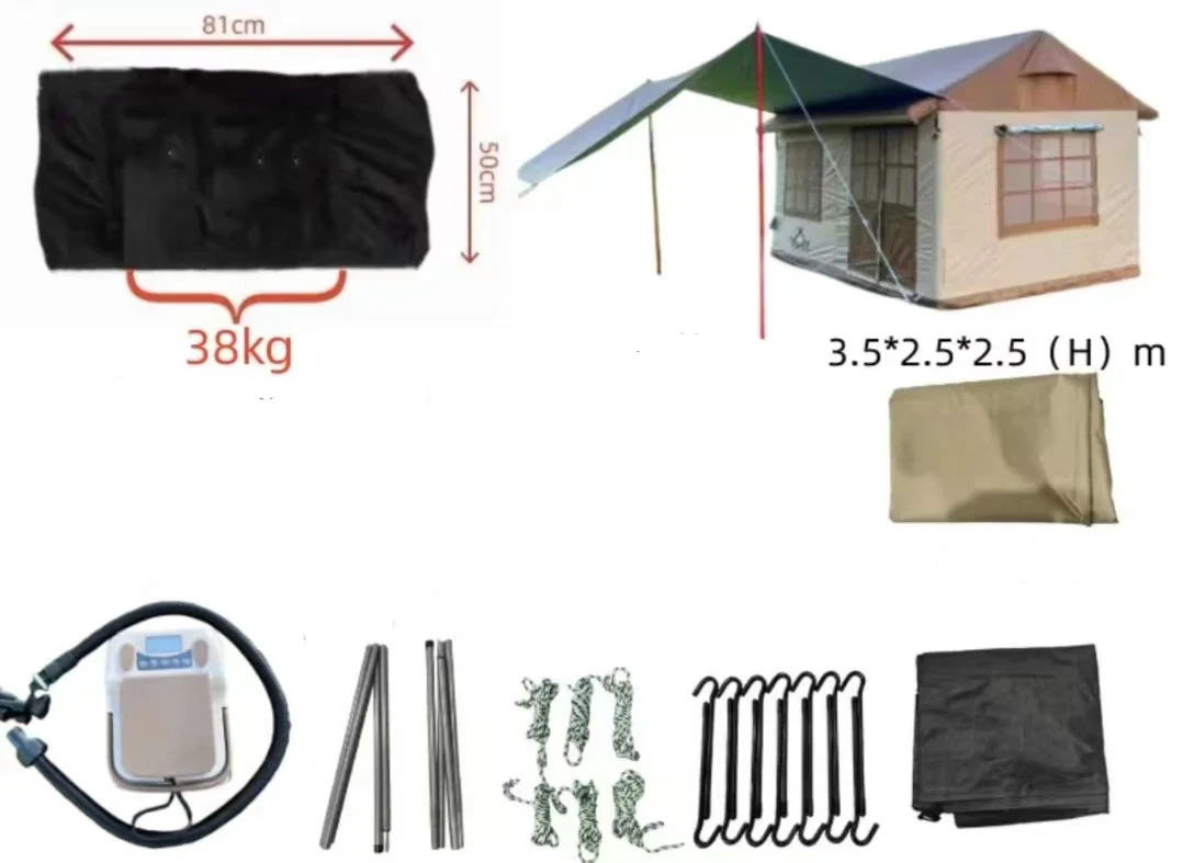 Factory Price Rooftop Oxford Tent 4 Season Air Tent Structure ...
