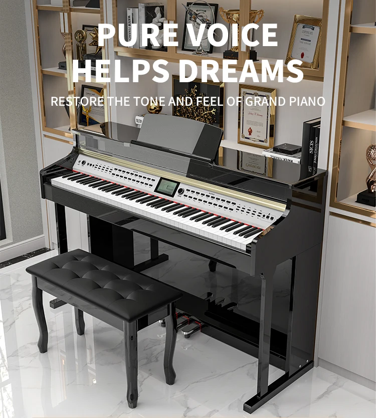 88 Key Piano Keyboard Electric Piano Digital Piano 88 Key - Buy ...