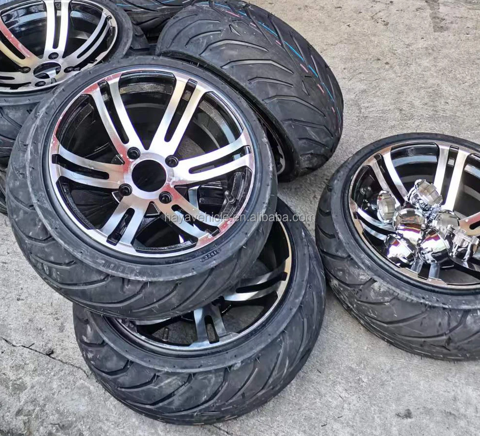 14inch Aluminium Rims & Tires 205/40-14 for ATV UTV - OEM | Wholesale