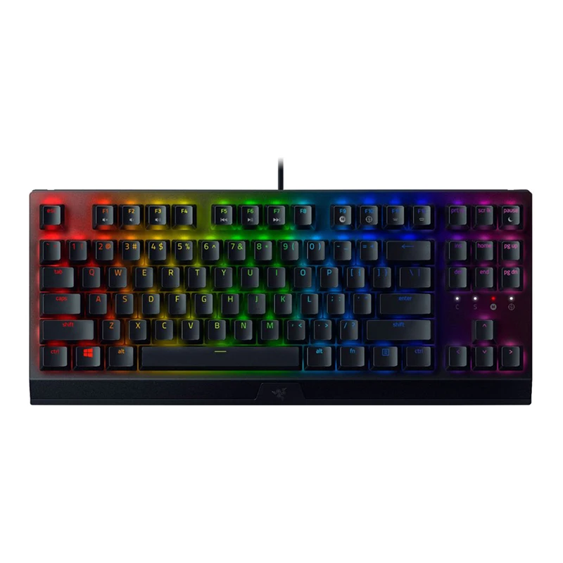 Razer BlackWidow V3 Tenkeyless TKL Mechanical Gaming Keyboard Tactile ...