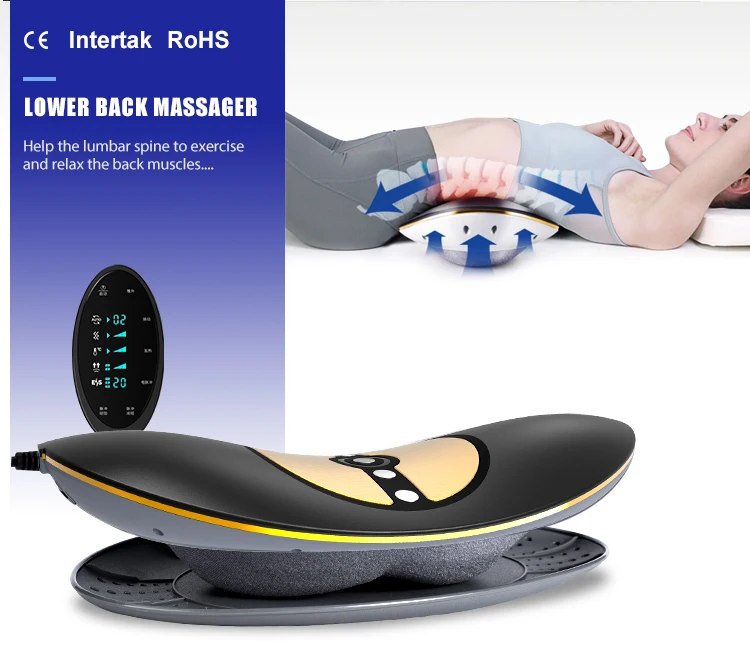 ALPHAY Relax Lumbar Spine Release Muscle Fatigue Lower Back Traction ...