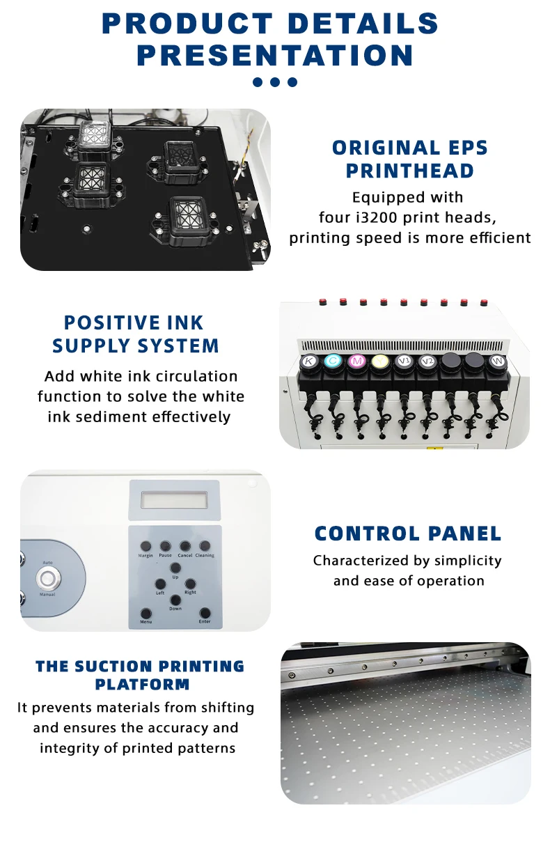 AUDLEY UV Printer - Multi Color Flatbed for Various Materials