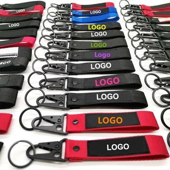Customized Key Lanyard Nylon Personalized Creative Car Keyring Lanyard ...