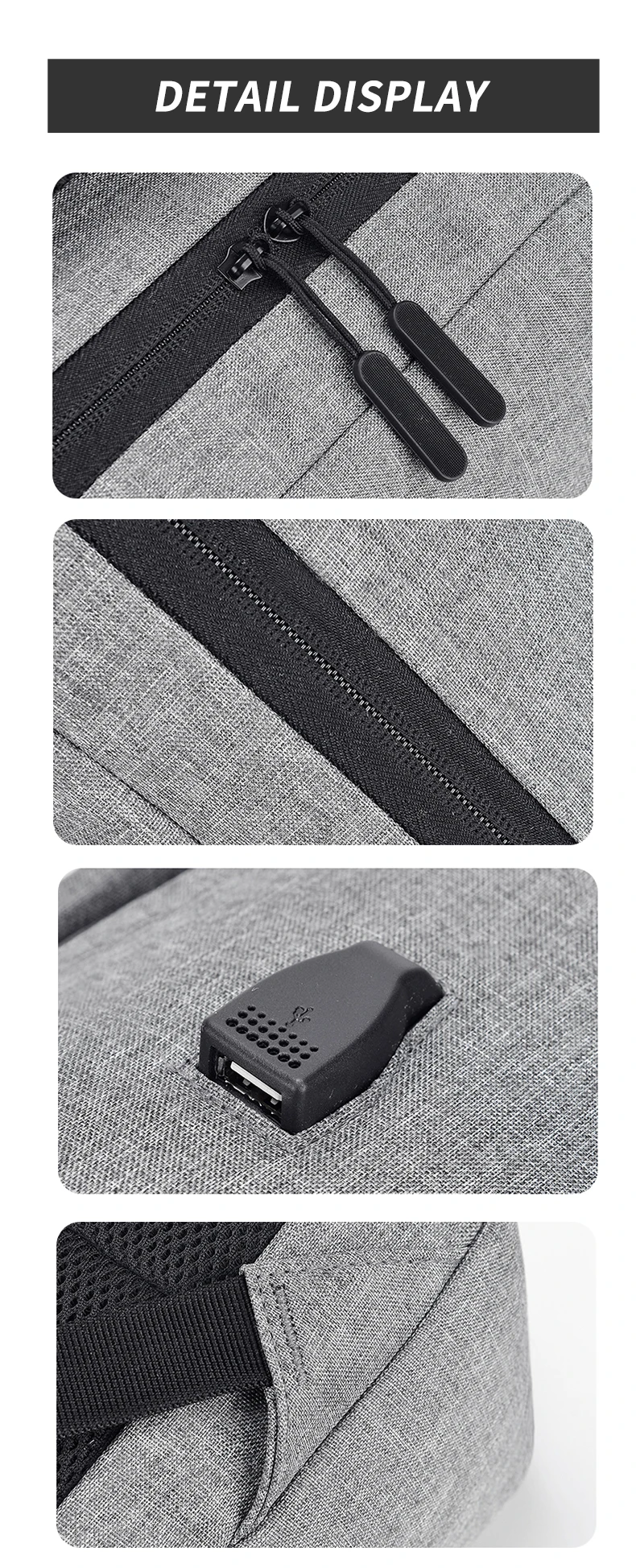 Waterproof Oxford Leisure Computer Notebook Laptop Backpack