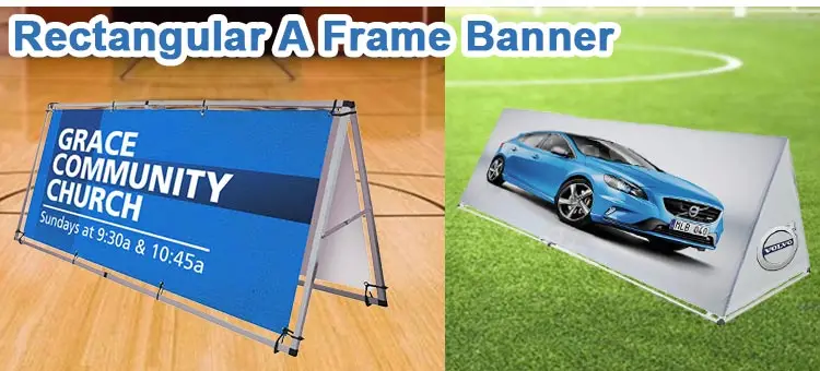Outdoor Sports Advertising Out Banner Sign 1x2m Pop Up A Frame Banners ...