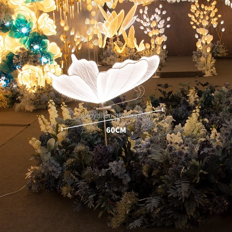 Wholesale Factory Warm White Color Butterfly Hanging LED Light Party ...
