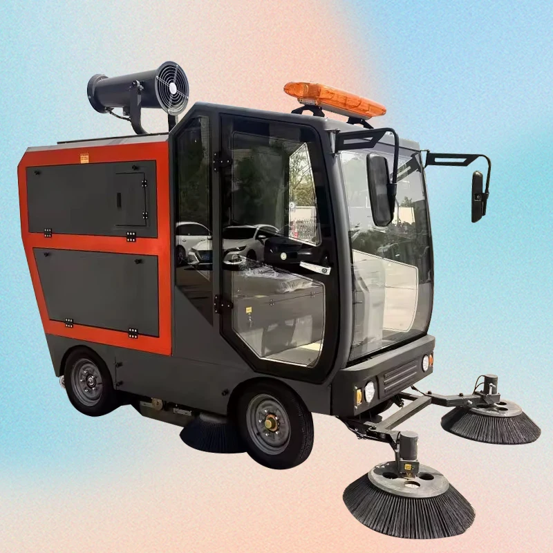 Mini Road Sweeper for Large Compact Mechanical Truck Street Vacuum ...