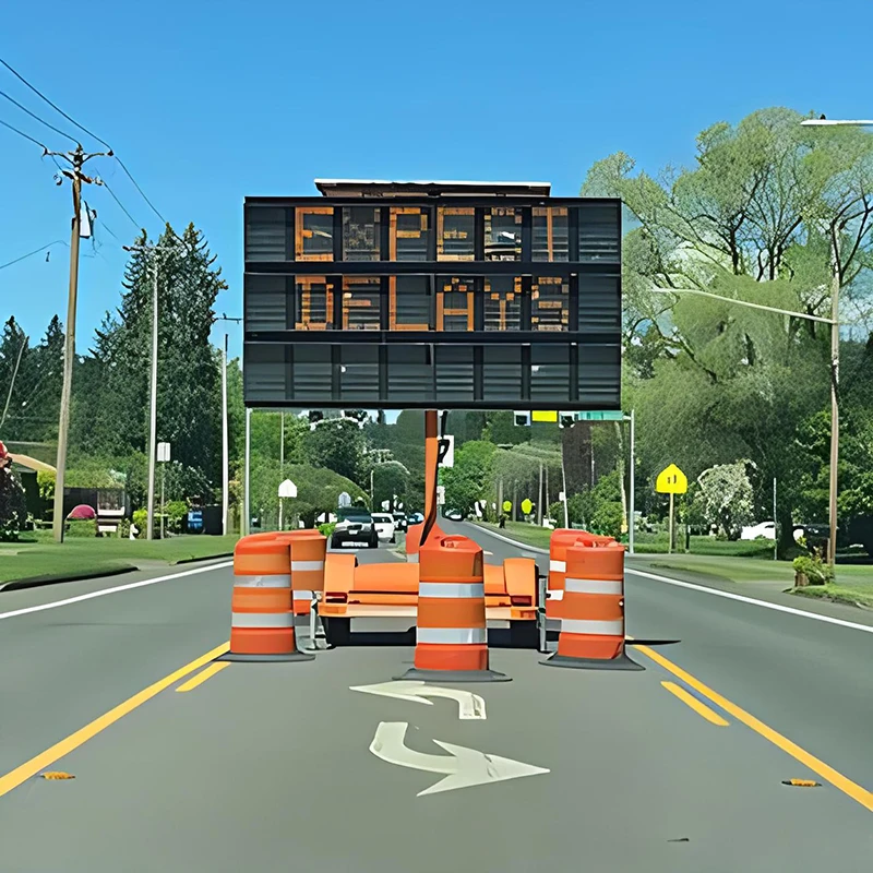 Outdoor City Road Changeable Message Sign Variable Massage Signal And ...