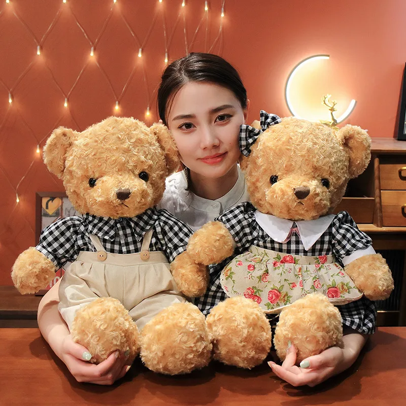 All Color Hug Teddy Bear Plush Toy Piliow Teddy Bear Stuffed Animal Toy I Love You Bow Knot Big ...