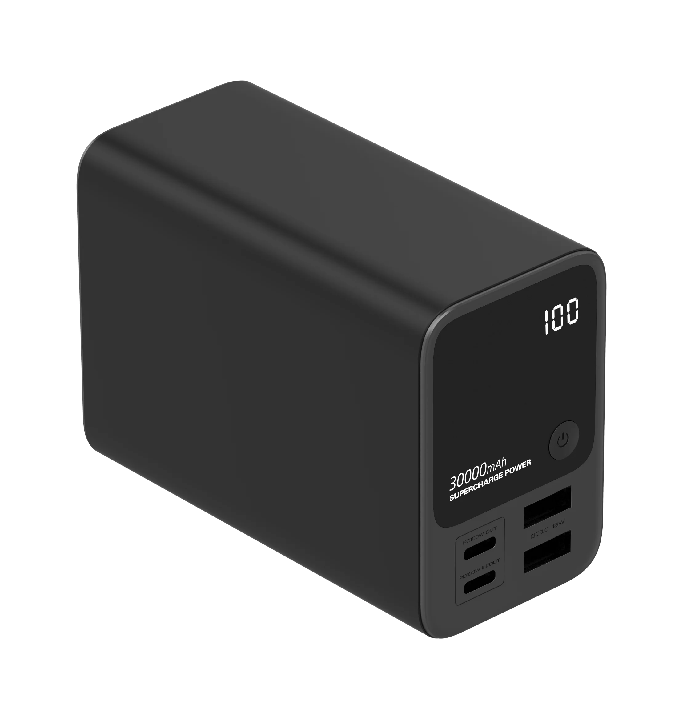 Aluminum Alloy 1920mah Power Bank 100w Pd Fast Charger 100% True ...