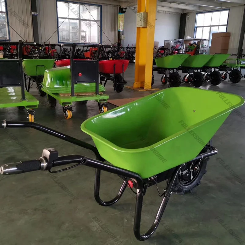 CE Super quality electric motorized wheelbarrow for garden 75L| Alibaba.com