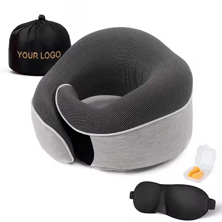 Space Saving Foldable Ergonomic Office Nap Neck Travel Pillow