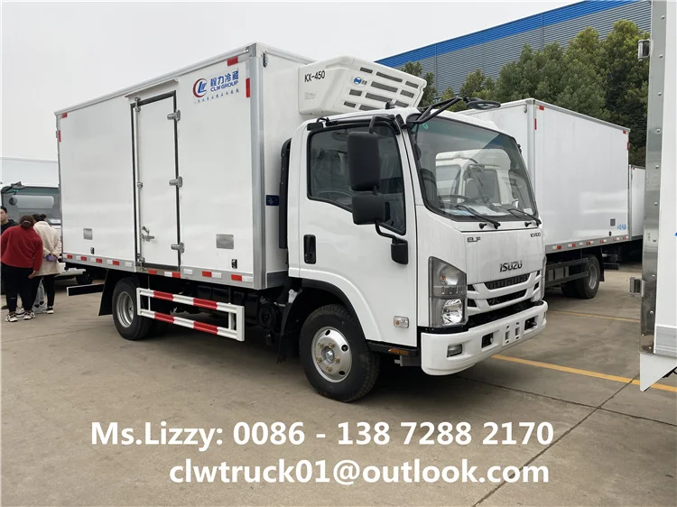I-suzu冷藏车4x2冷藏车，用于冷冻食品运输 - Buy 冷藏车,冰柜卡车,冷藏食品卡车 Product on Alibaba.com