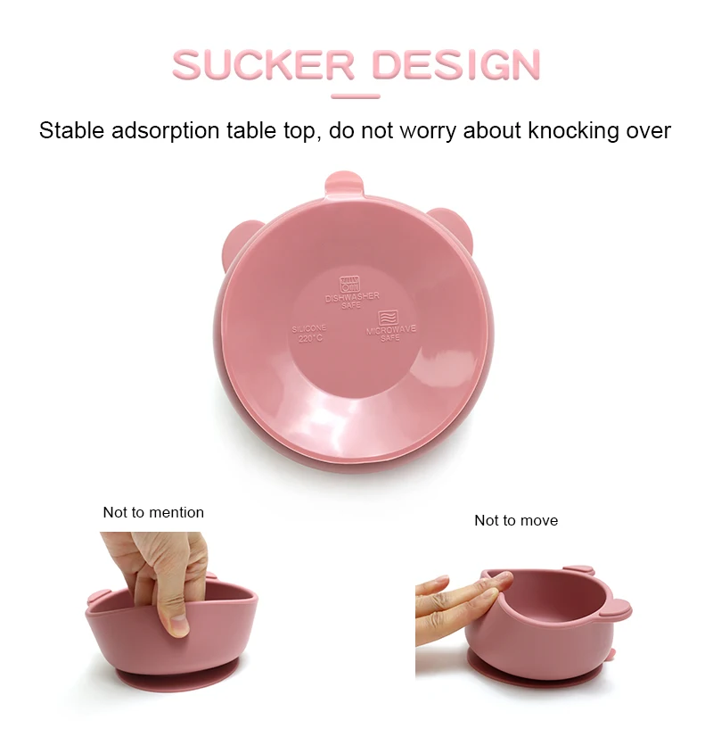 Baby Led Weaning Silicone Baby Feeding Set For Kids Dining