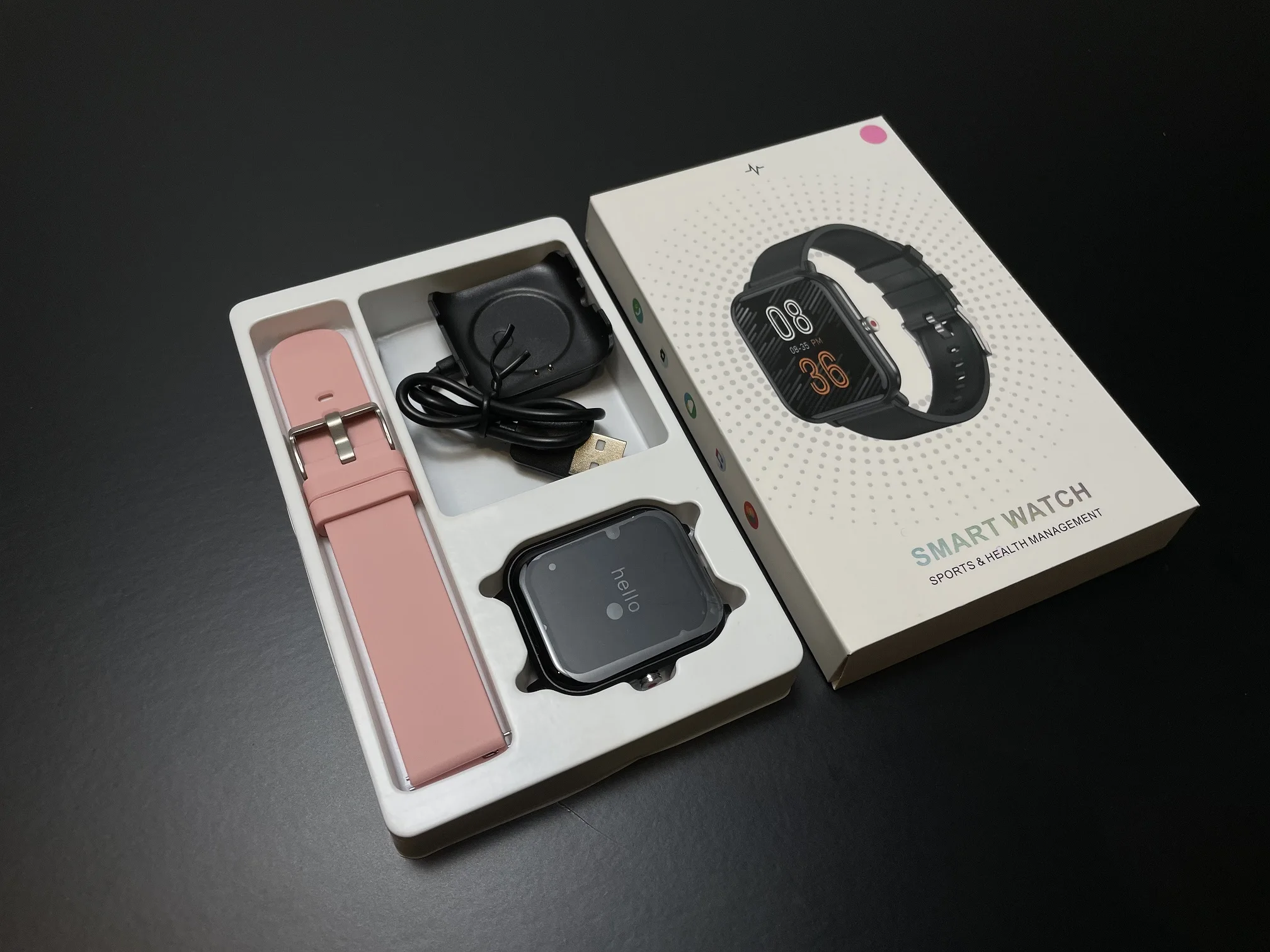 Smart Watch Nq9pro Android 1.7inch Body Temperature Heart Rate Blood ...