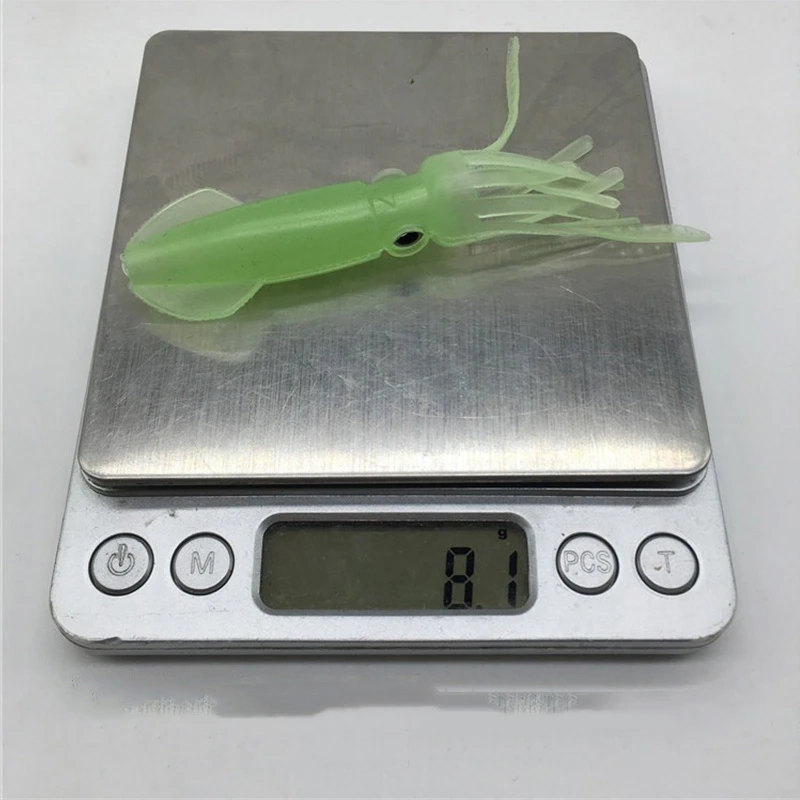 OEM Rubber Squid Skirts - Luminous 10cm 8g Fishing Lures