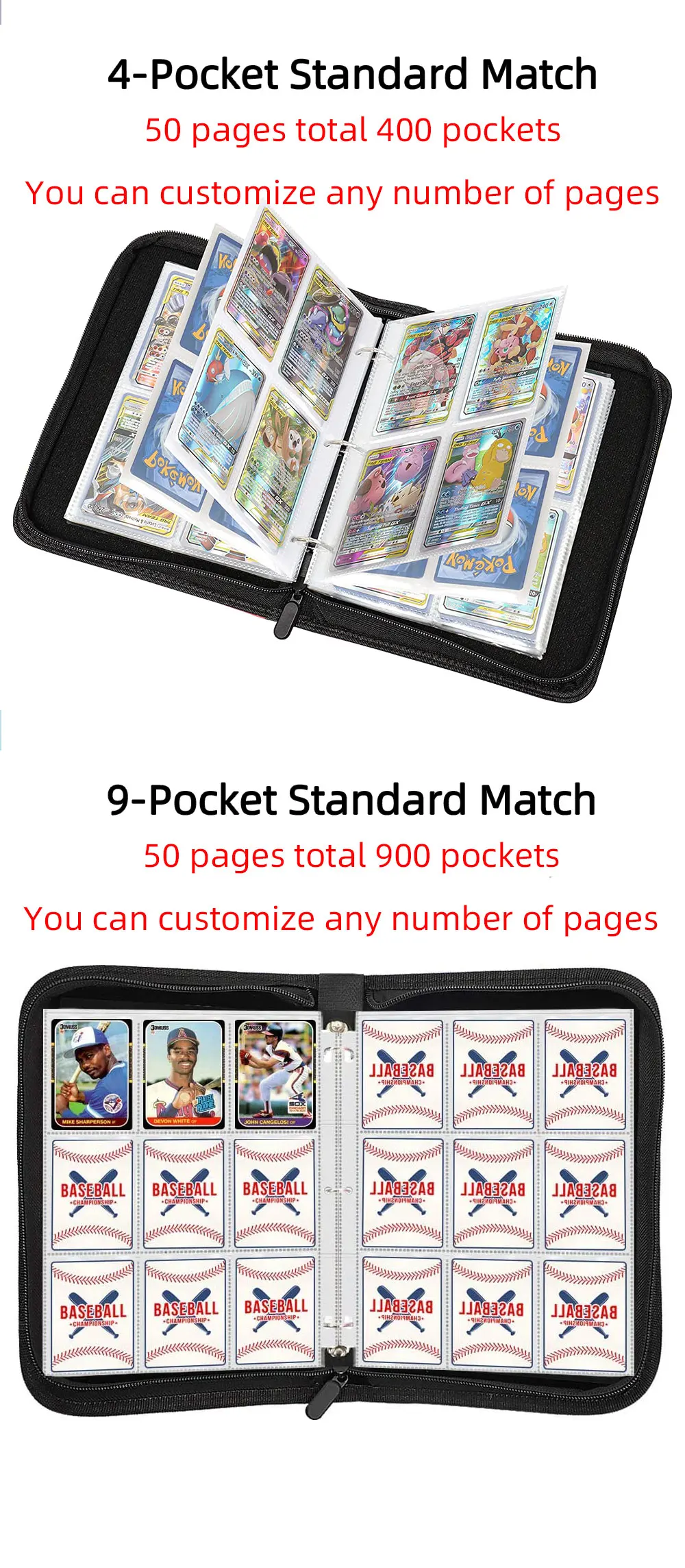KXM Trading Card Binders - Secure and Organize Your Cards