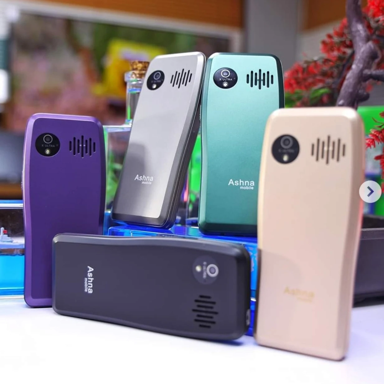 Ashna X Ultra 4 SIM Card Feature Phone | Waterproof, Shockproof Big ...