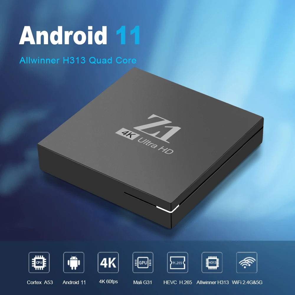 Android Tv Box Z1 Model 2+16 Gb Dual Wifi Allwinner H313 Cheap Price ...