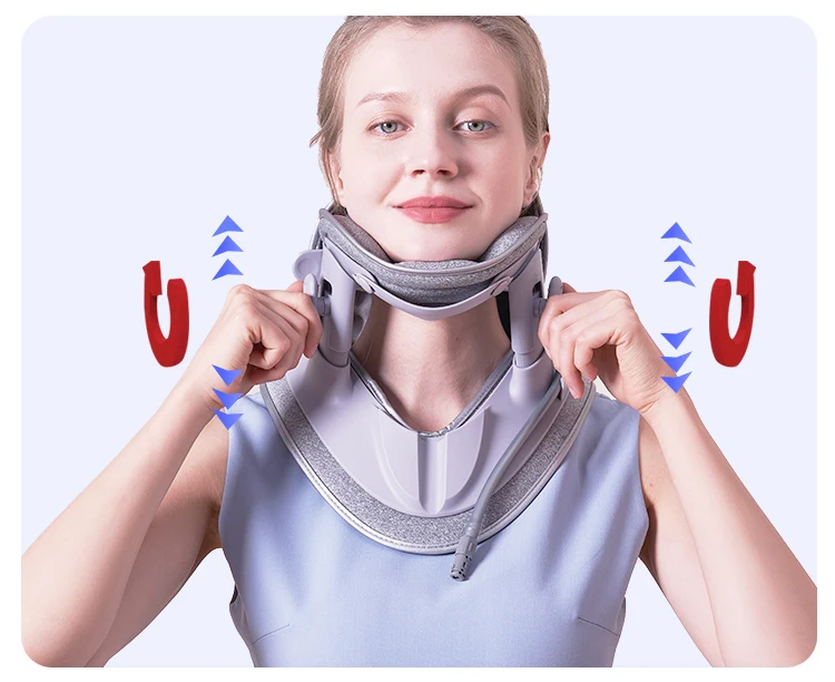 Medical Inflatable Easy To Wear Cervical Spondylosis Neck Back Pain ...