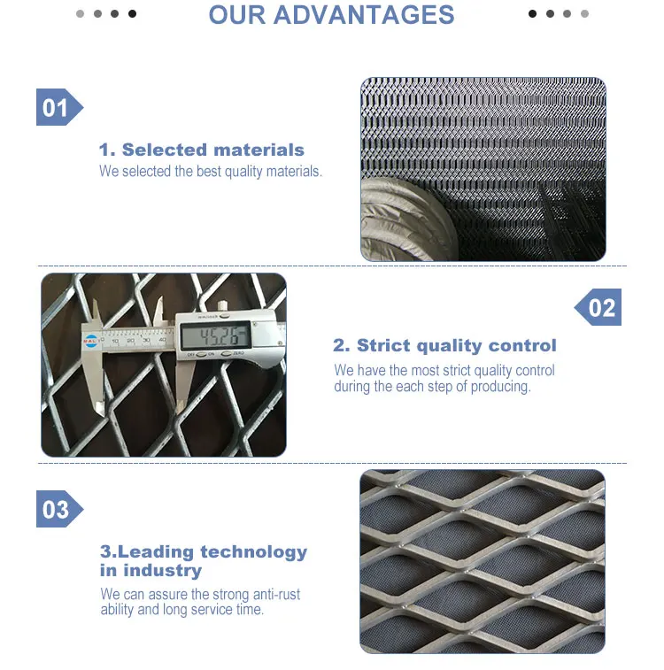 Metal Ramp Honeycomb Expanded Metal Mesh Wall Plaster Mesh Expand Metal ...