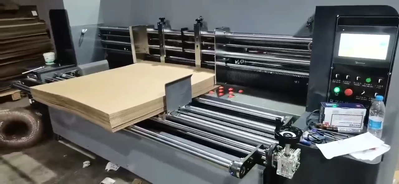 Computer Control Lead Edge Feeder Cardboard Thin Blade Slitter Scorer ...