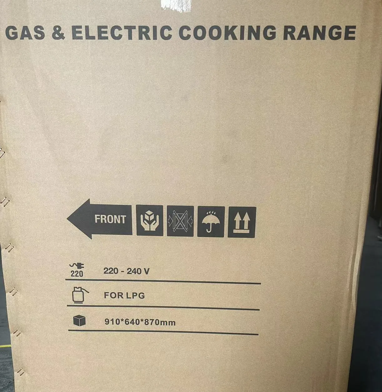 OEM Best Freestanding Gas 6 Burner Oven - Smart Range