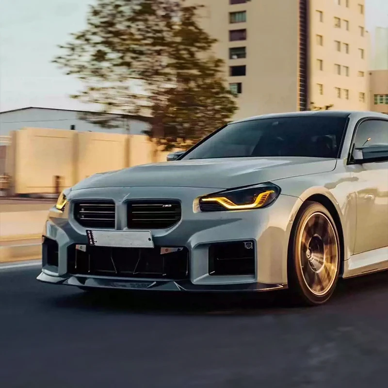 M2 G87 Carbon Fiber Front Bumper Lip Splitter for BMW M2