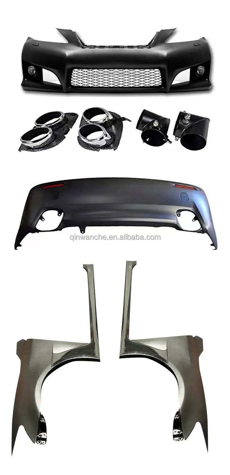 Car Front Rear Bumper Side skirts Fenders Auto Front Bumper For Lexus ...
