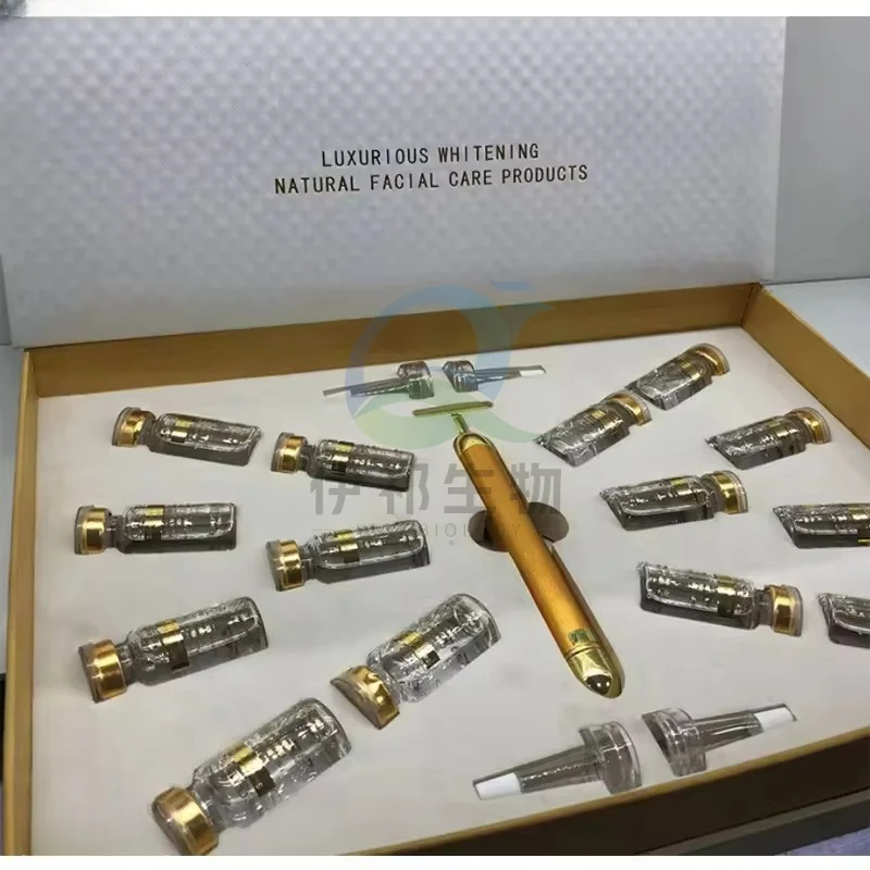 High Quality Anti-skin Allergy Gangrass Serum Liquid Sets Enclosed 24k ...