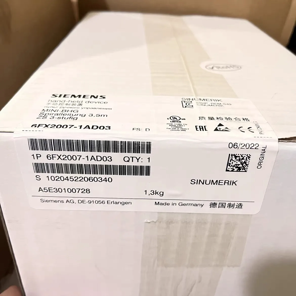 6fx2007-1ad03 Original Plc Siemens Spare Part 6fx20071ad03 - Buy ...