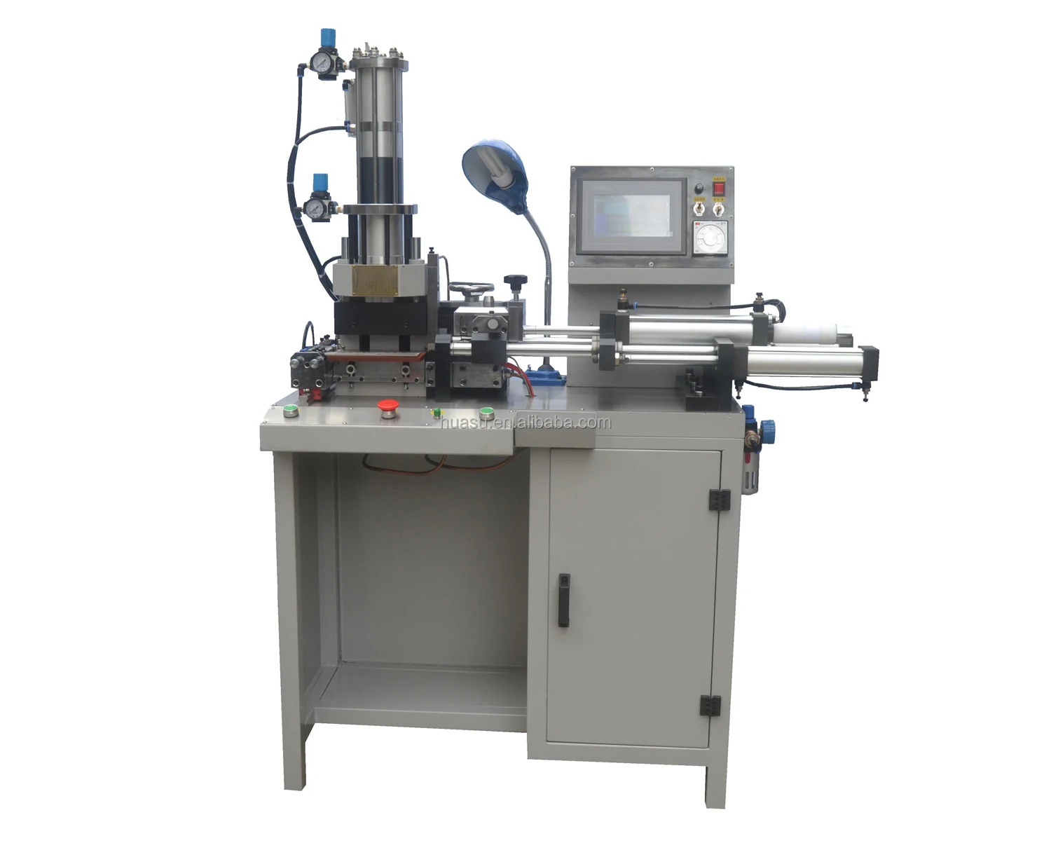 Metal Core Insertion Acetate Temple Shooting Machine - 10 Tons Pressure ...