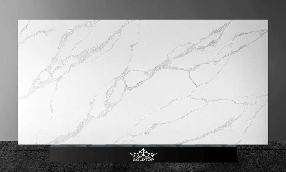 Caesarstone Calacatta Laza Modern Design Artificial Stone Countertop ...