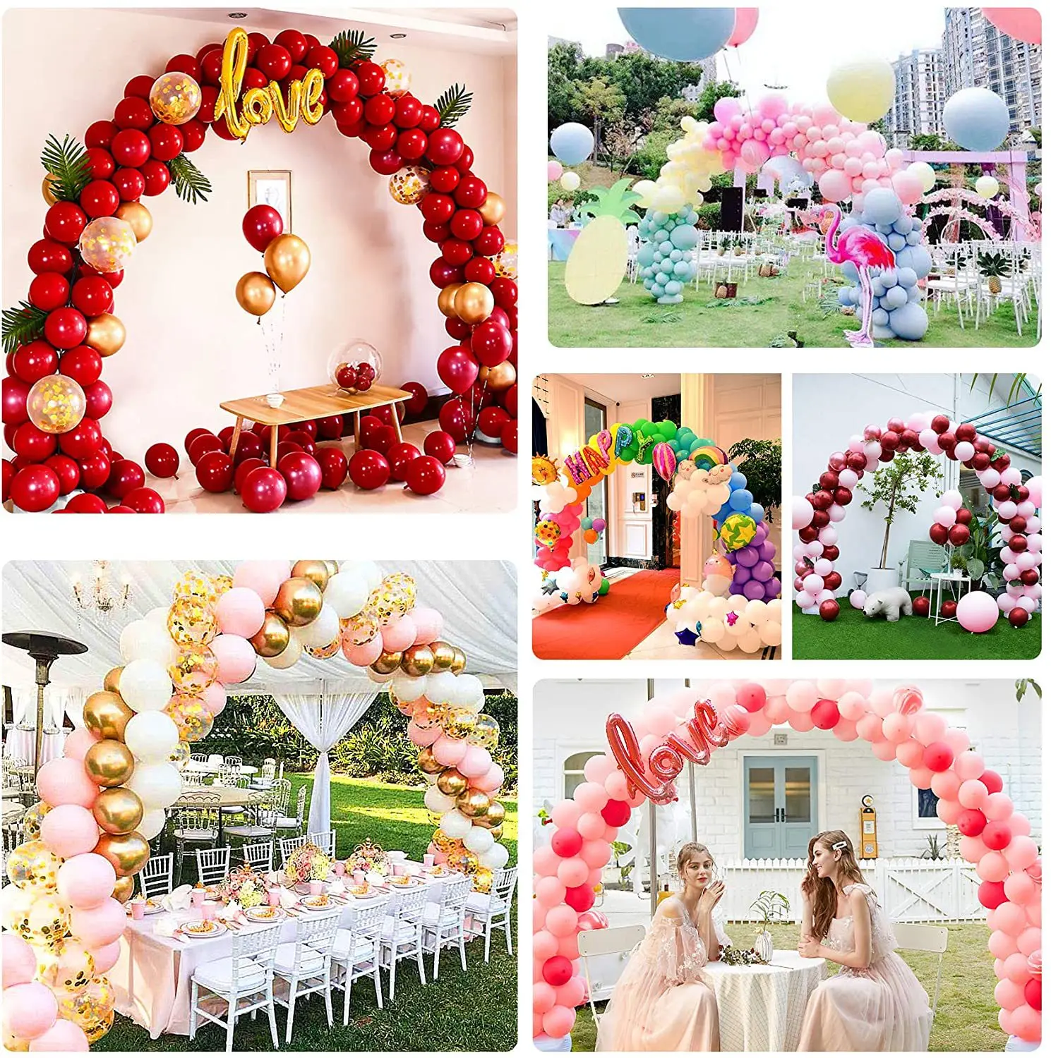 Balloon Arch Stand - Perfect Backdrop for Weddings & Birthdays