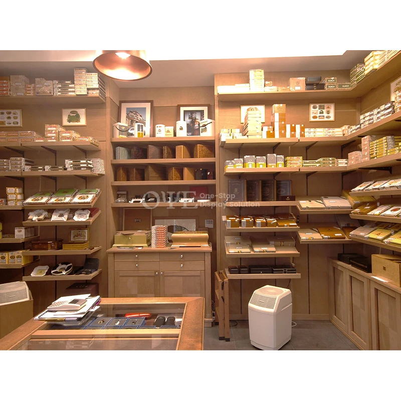 High Quality Wood Cigarette Shop Cabinet Cigarettes Display Racks ...