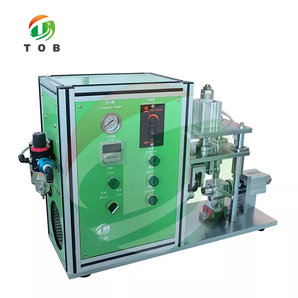 TOB Cylindrical Cell Battery Grooving Machine for Lithium Ion Battery ...