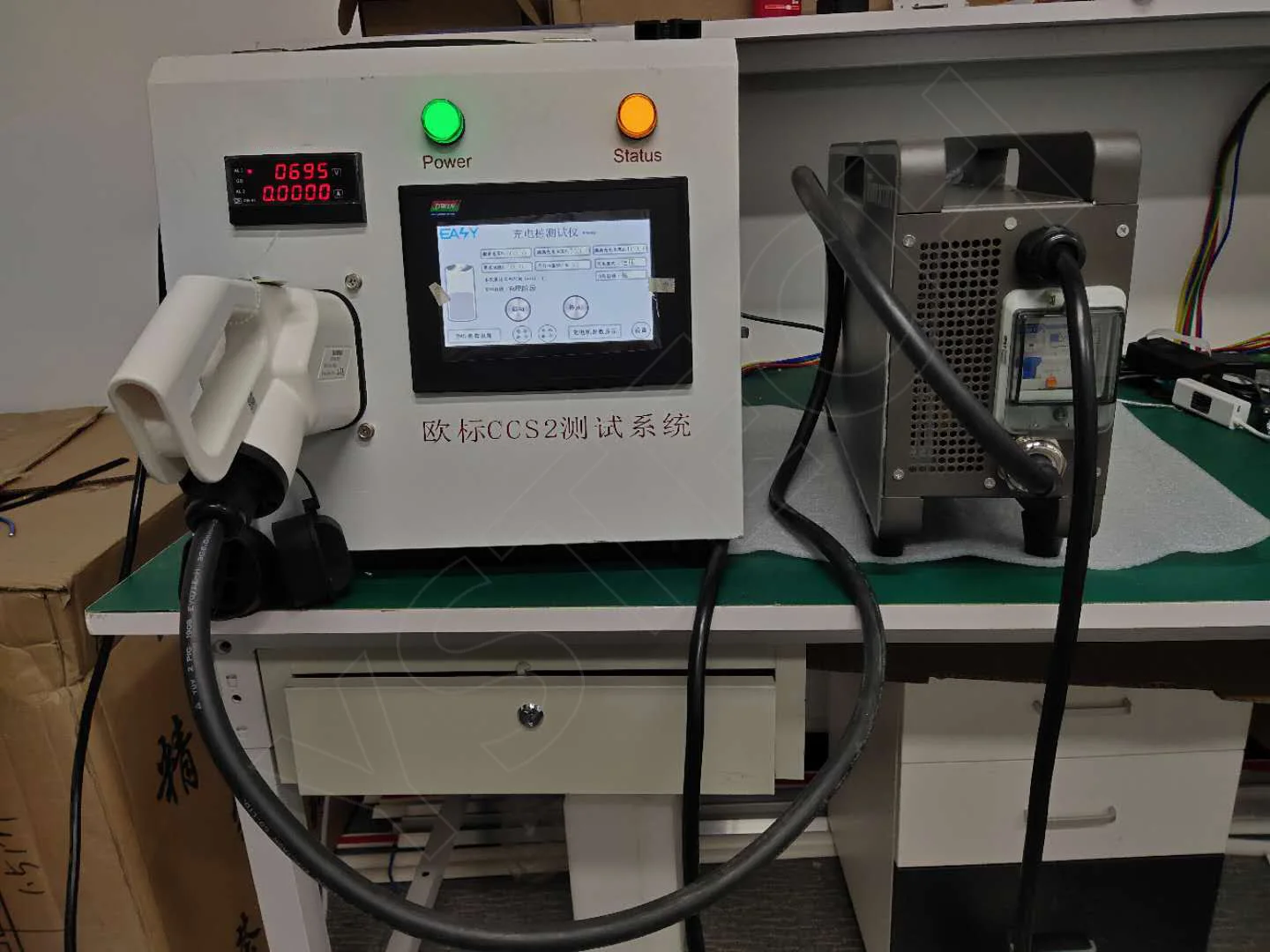 Wall Mounted EV Charger 7Kw/10Kw/20Kw - Home Wallbox, CCS/GBT/CHAdeMO ...