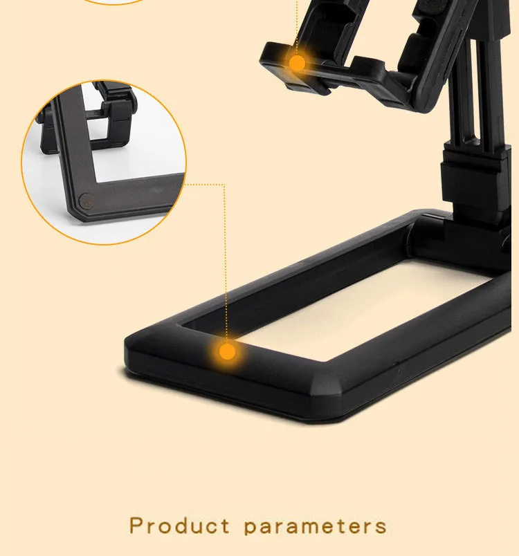 Foldable Telescopic Desk Mobile Phone Holder Stand Universal Adjustable ...