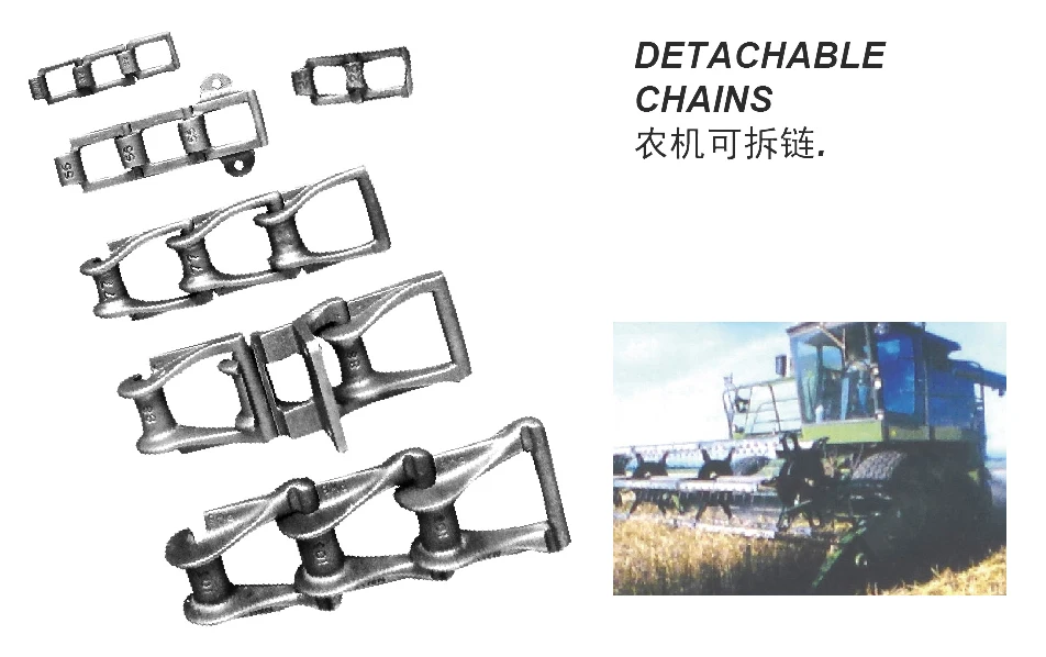 ENER-POWER Steel Agricultural Detachable Chain - Durable & Versatile