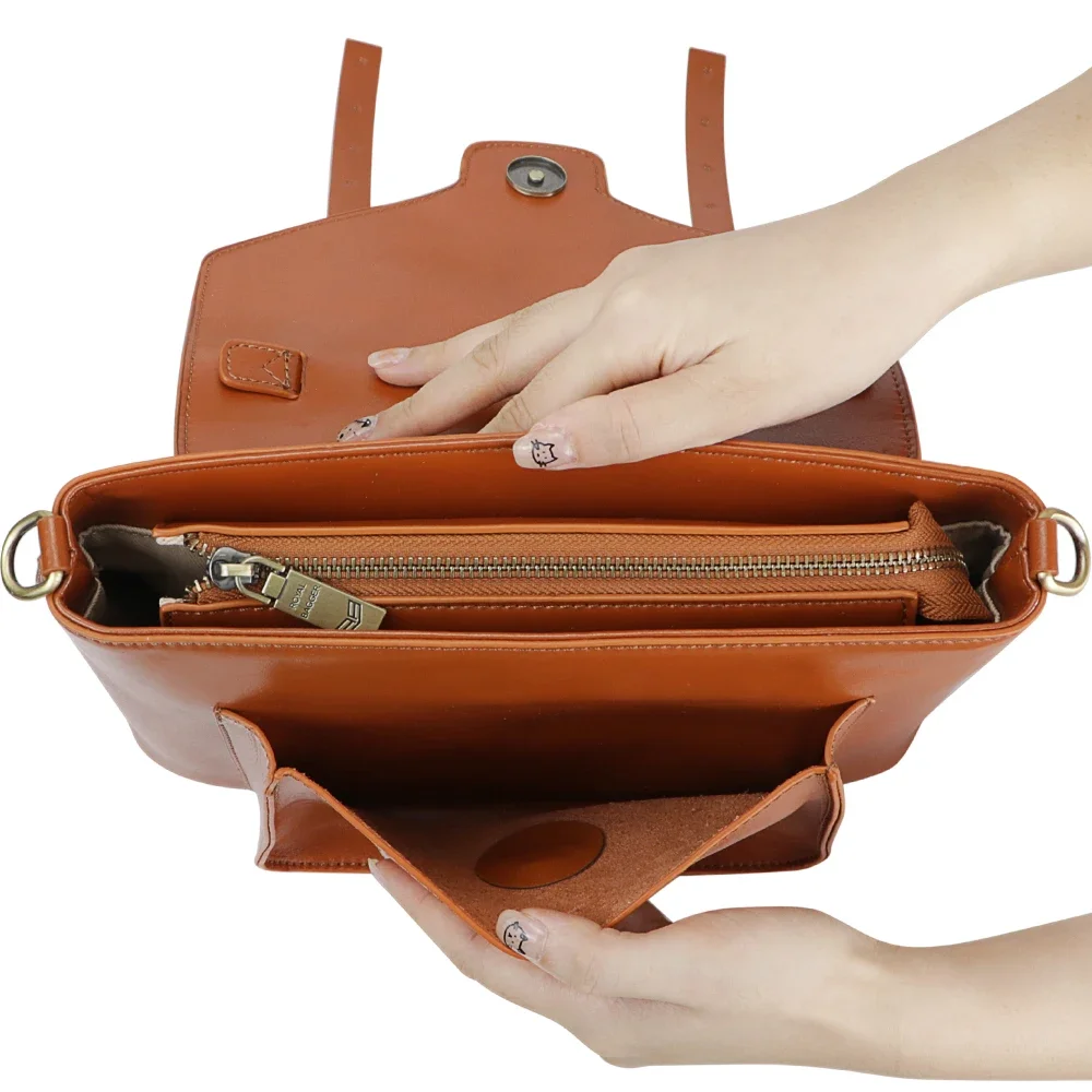 AndoBag Vintage Top-Handle Bags for Women, Genuine Leather Fashion ...