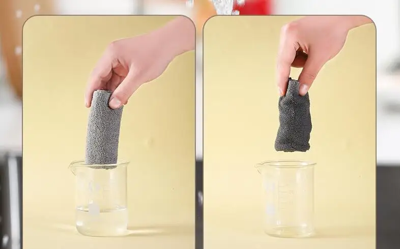 Strong Absorption Quick Dry Microfiber Cleaning Cloths Disposable ...