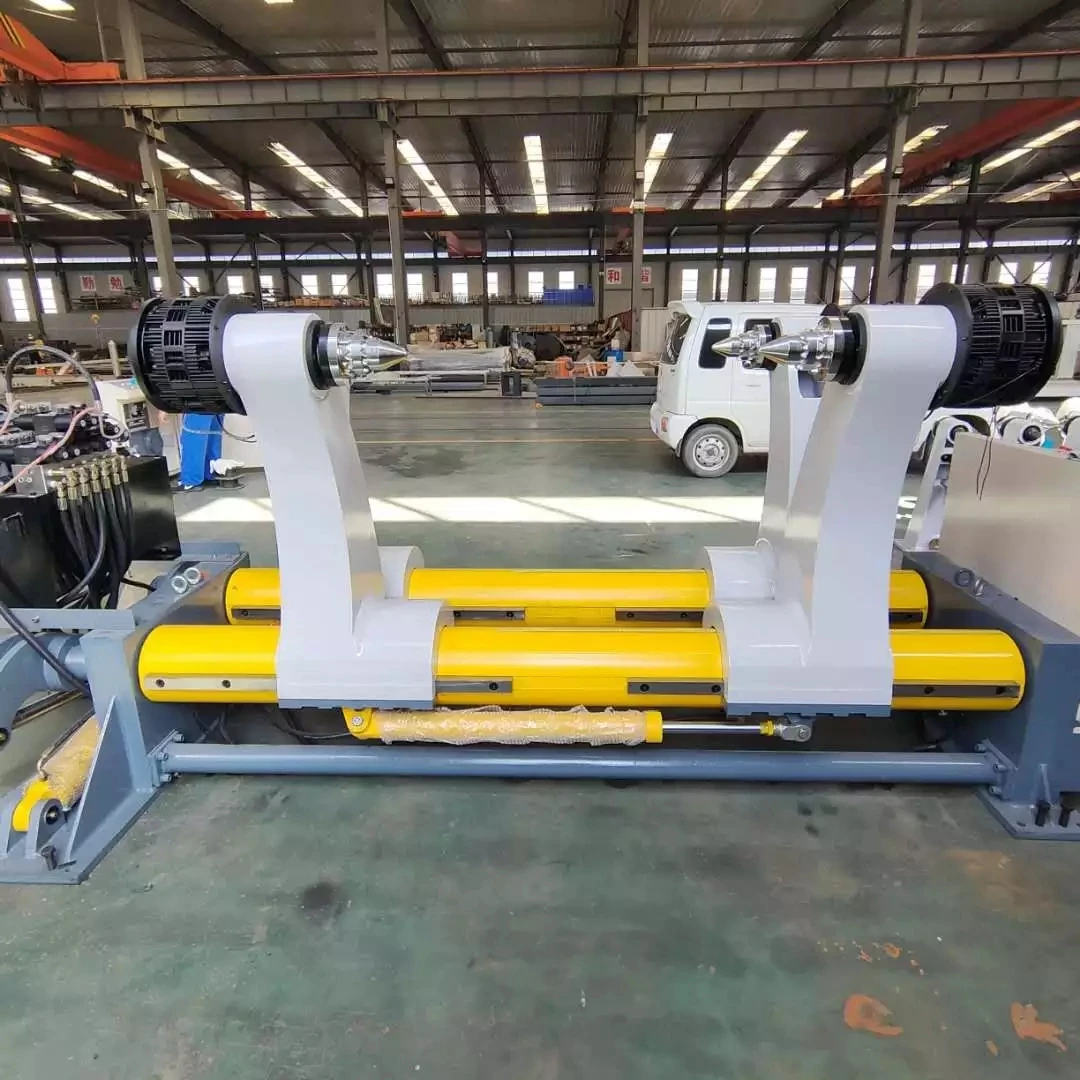 Hrb Corrugated Cardboard Hydraulic Shaftless Reel Paper Mill Roll Stand ...