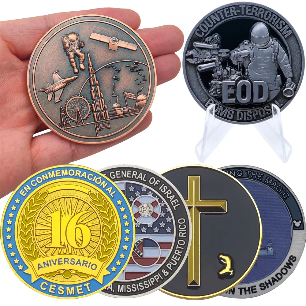 High Quality Wholesale Cheap Custom Metal Coins with Commemorative Coin ...